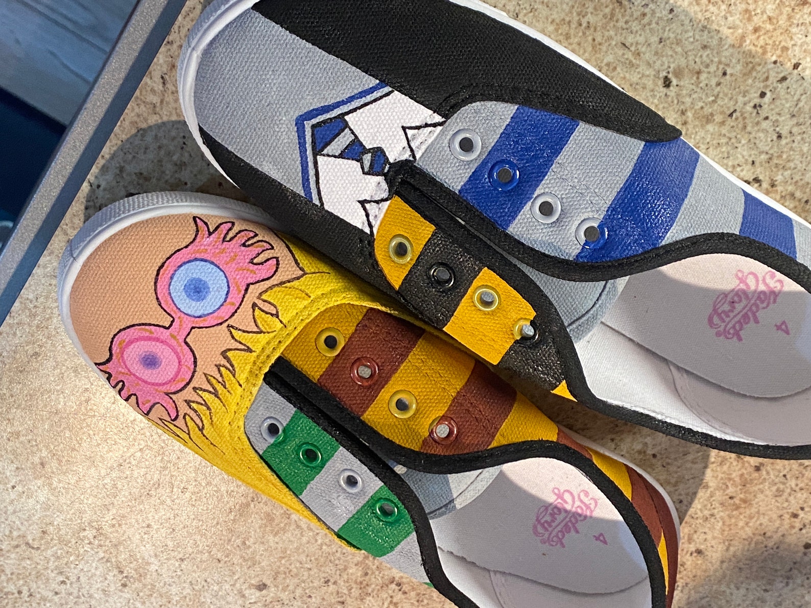 Custom Wizard Themed Shoes - Etsy