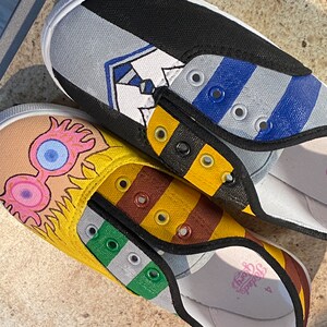 Custom Wizard Themed Shoes - Etsy