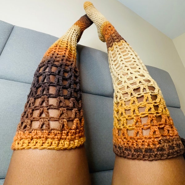 Plus Size Thigh High Socks - Etsy