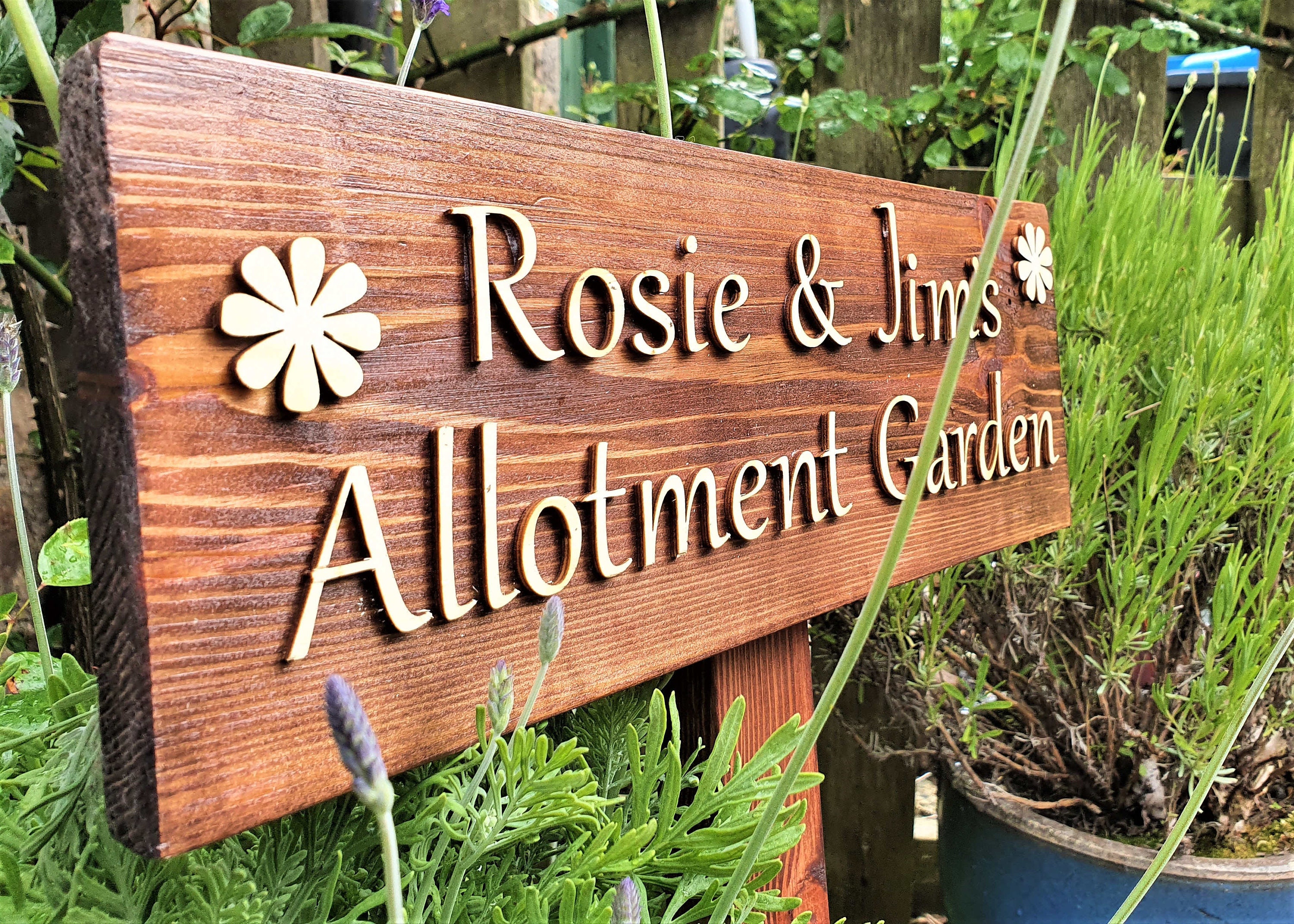 Personalised Garden Sign House Sign Garden Decor House Name - Etsy UK