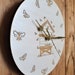 Bee Hive Wall Clock Honey Bee Clock Poplar Wooden Clock Bee - Etsy UK
