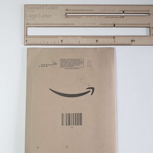 Royal Mail Letter Size Guide Letter Sizer Letter Measure - Etsy