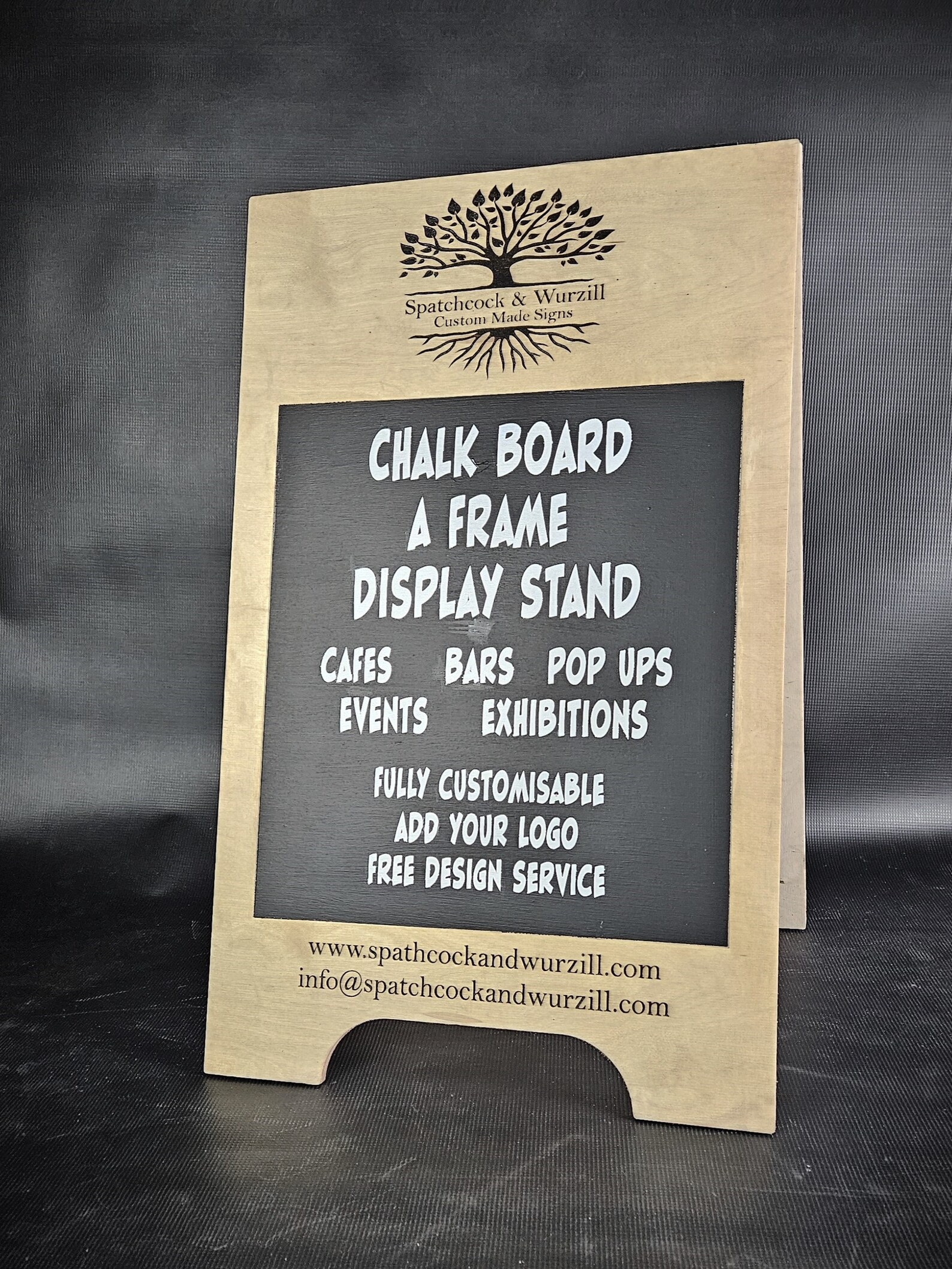 Chalkboard A Frame Sign, Menu Sign, Blackboard Sign, Menu Board ...