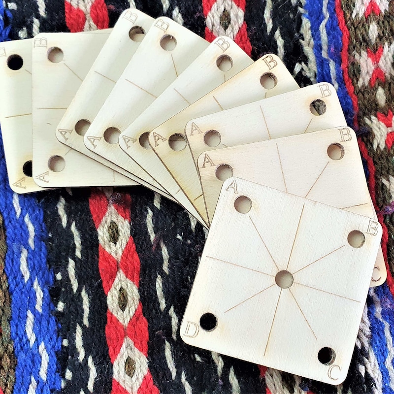 Tablet Weaving Cards - Etsy