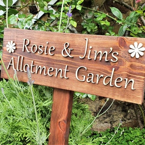 Personalised Garden Sign, House Sign, Garden Decor, House Name Sign ...