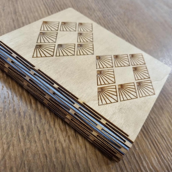 Wooden Book Cover - Etsy