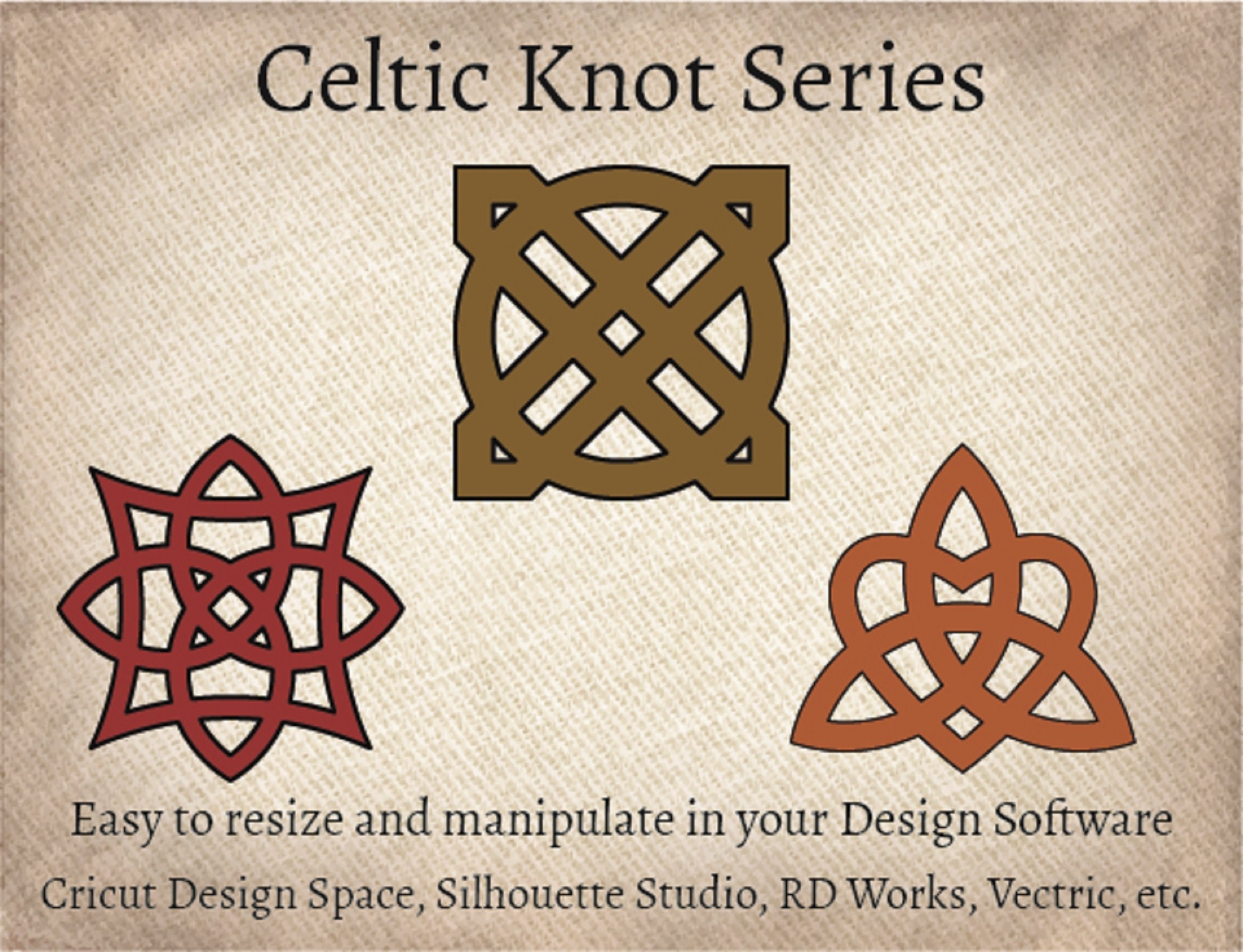 Celtic Knot Digital Files Dxf Svg Cricut Files Silhouette - Etsy Canada