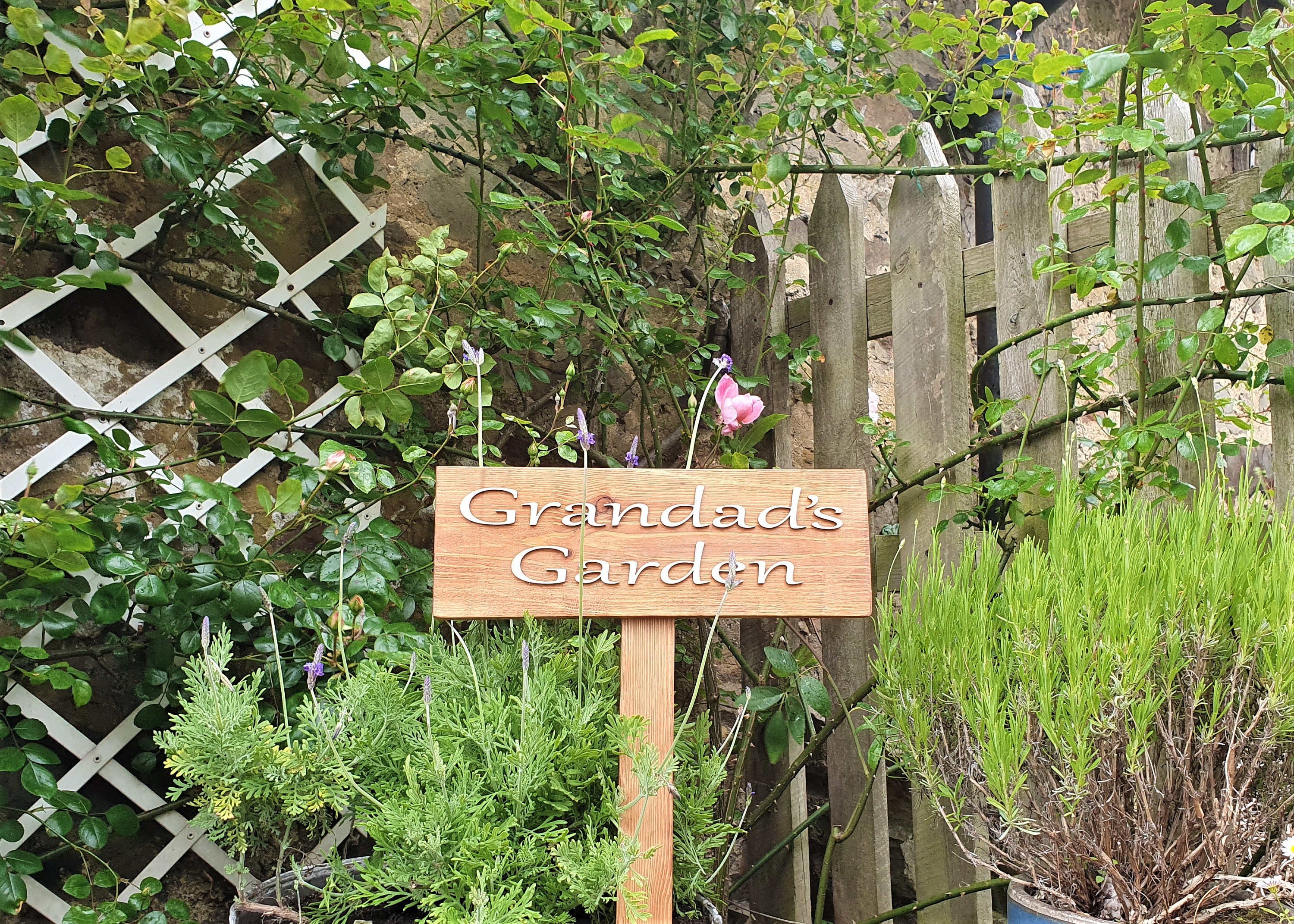 Grandads Garden Sign Custom Sign Garden Decor Outdoor Sign - Etsy UK