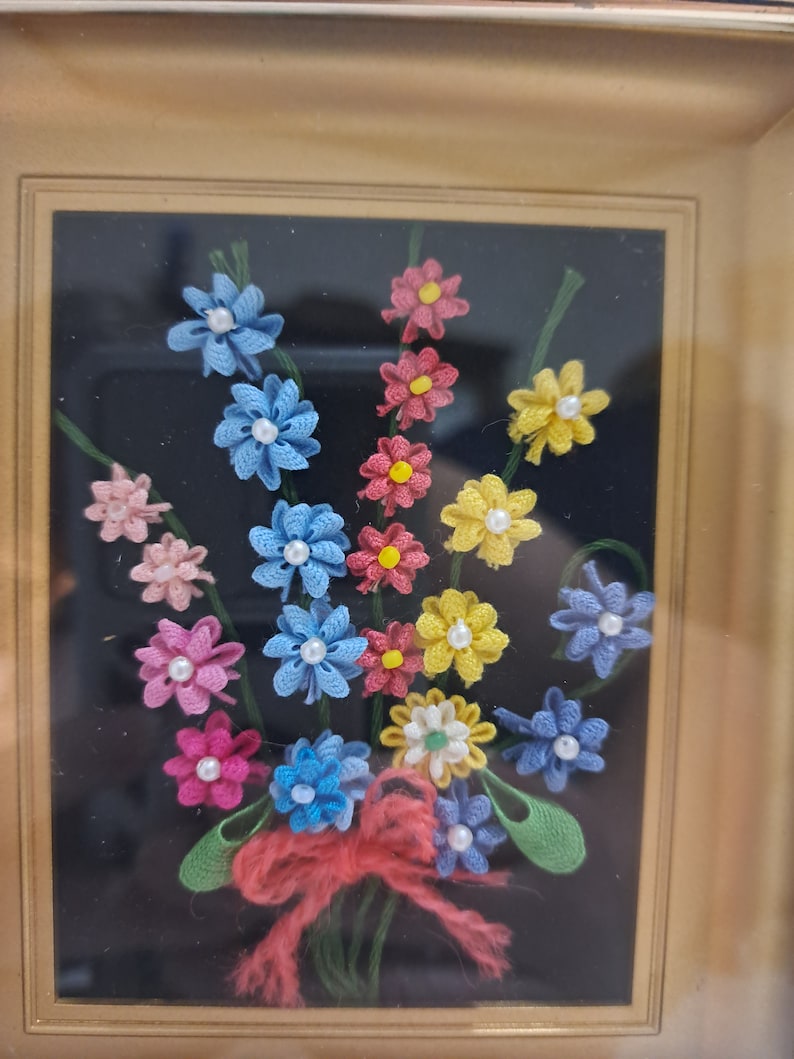 Ric Rac Flower Bouquet - Etsy