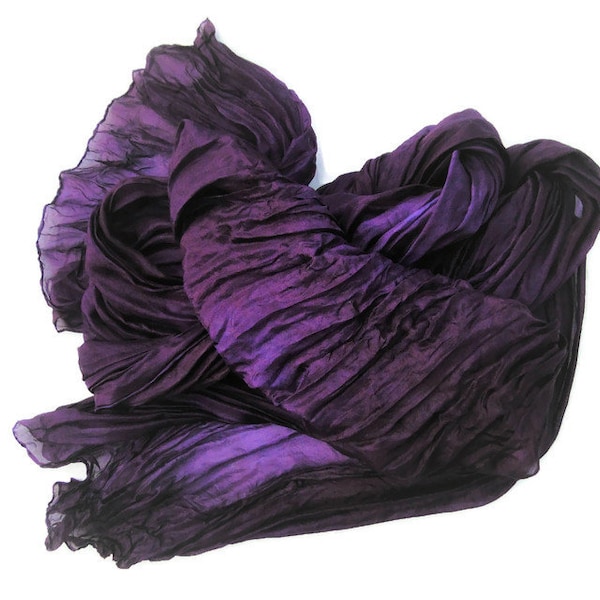 Plum Scarf - Etsy