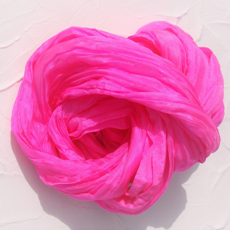 Neon Scarf - Etsy