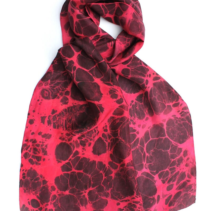 Red Silk - Etsy