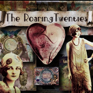 Roaring Twenties Art Deco Journal 1920s Journal Kit Printables Art Deco ...
