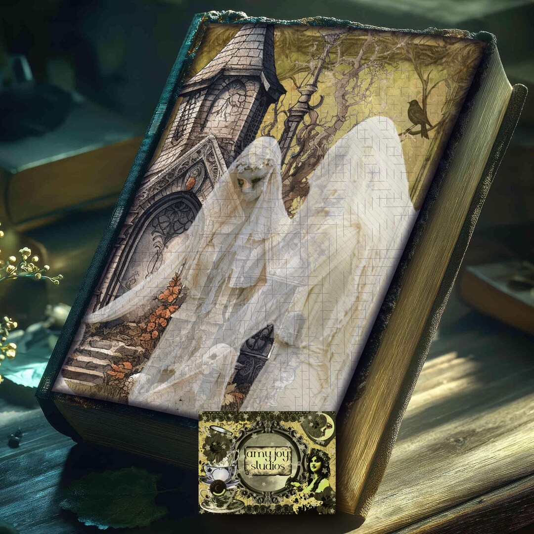 Ghost Story, Junk Journal Printable Kit, Haunted House, Digital ...