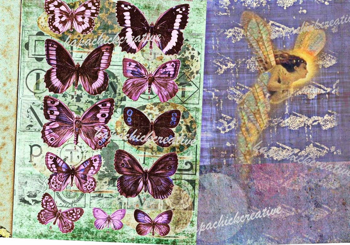 Mythical Creature Fantasy Digital Journal Kit DIY Journal Kit - Etsy