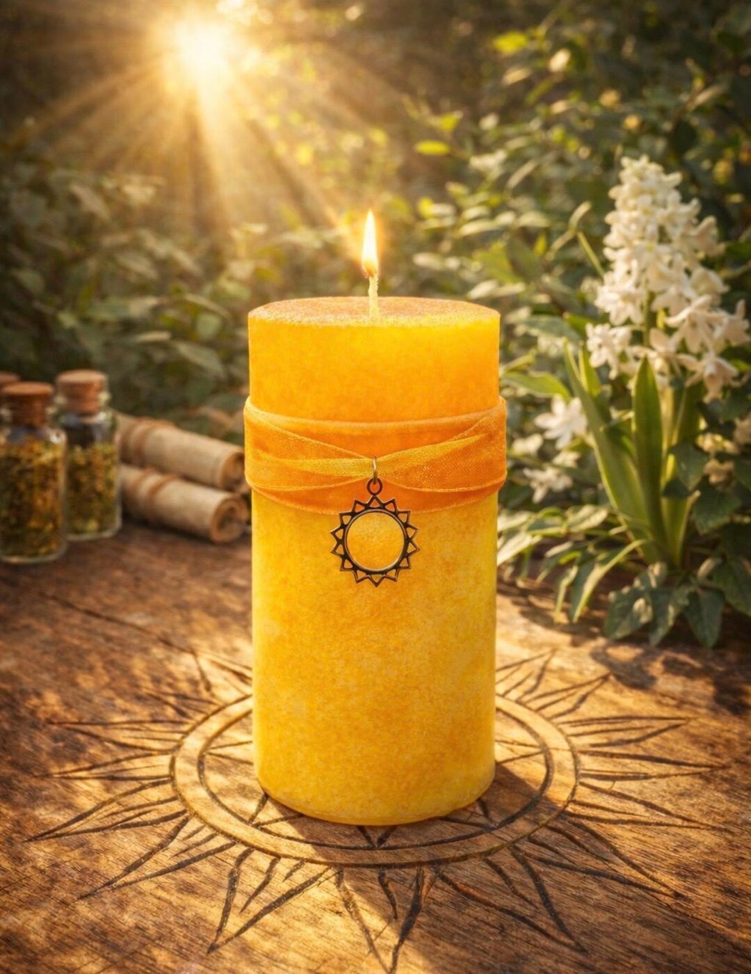 APOLLO Spell Candle. for Manifestations, Divination, Prophecy ...