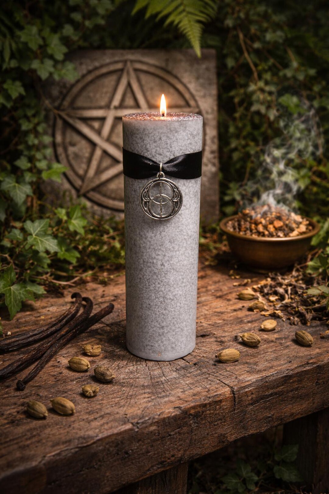 WITCH PROTECTION Spell Candle. for Protection & Strengthening ...
