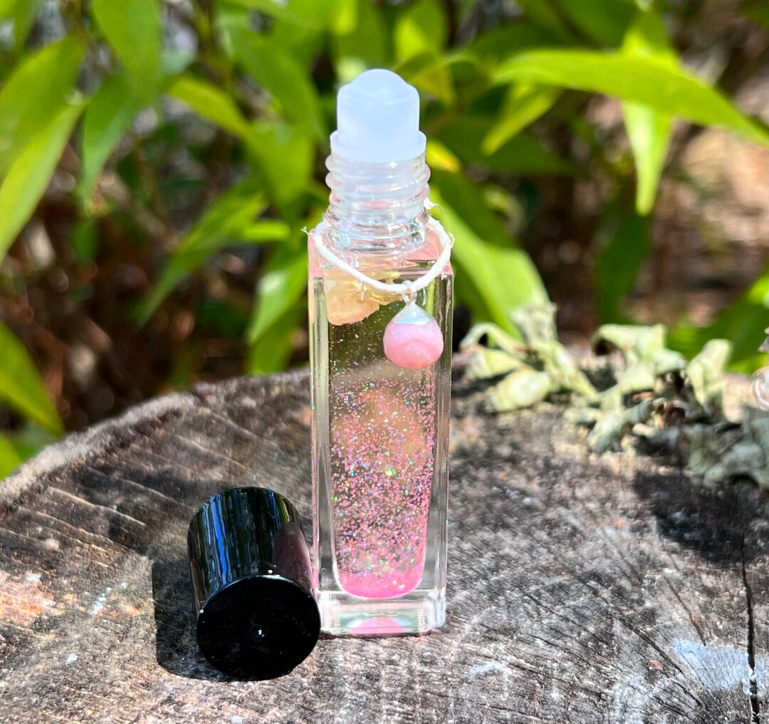 PINK OPAL Spiritual Perfume Oil. Healing the Heart, Nurturing Self Love ...