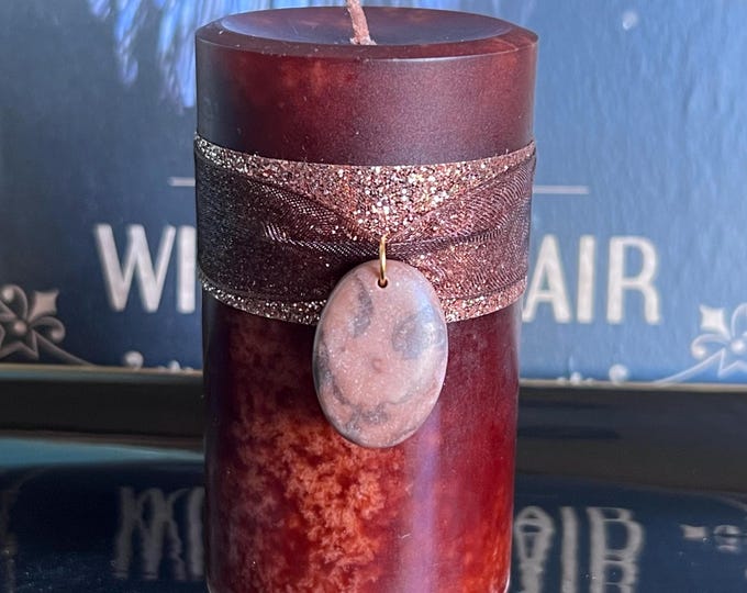 YULE LOG Spell Candle. for Winter Solstice, Yule Log Tradition, & Yule ...