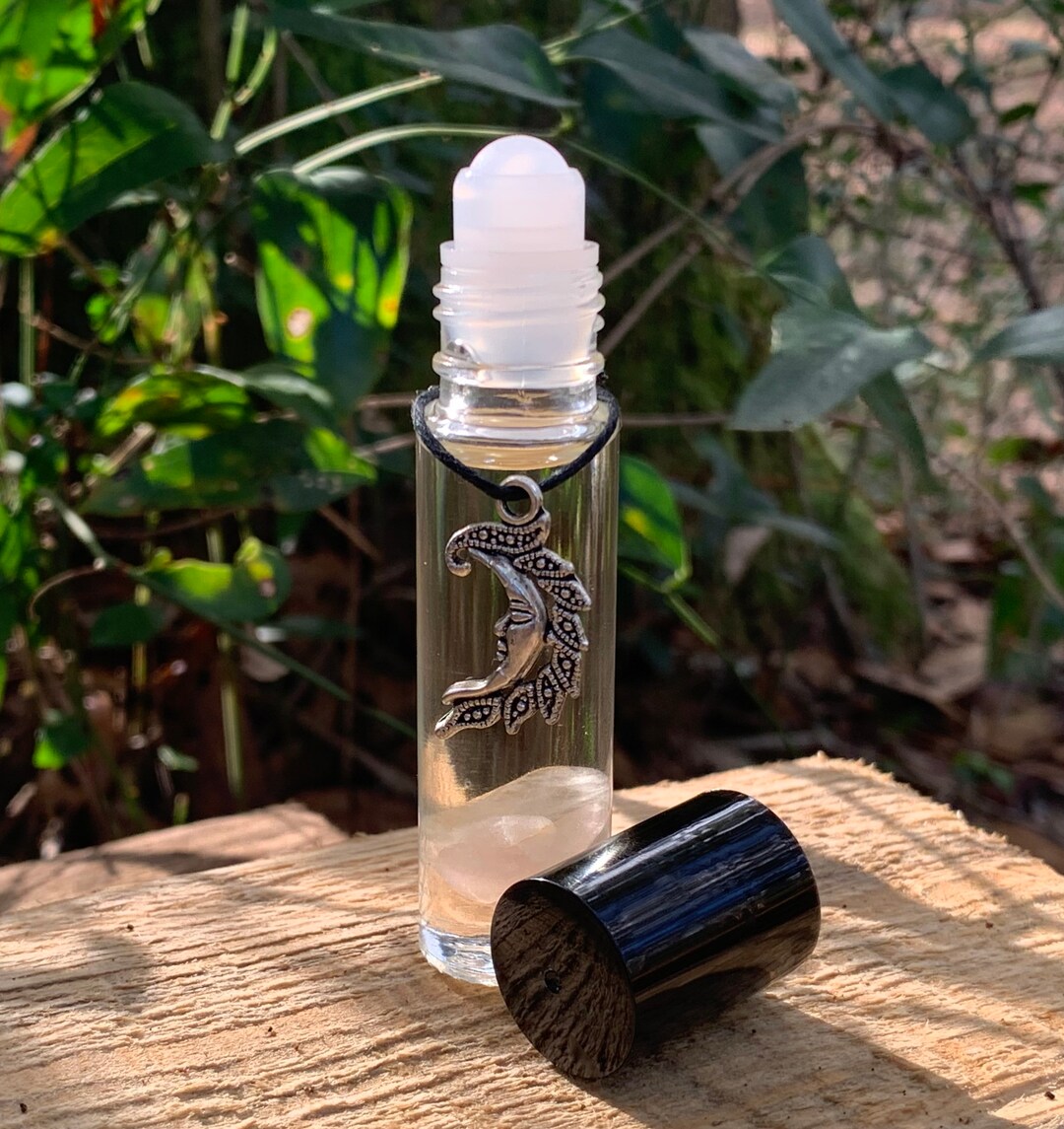 ROSE MOON Spiritual Perfume Oil. for Self Confidence, Breaking A ...