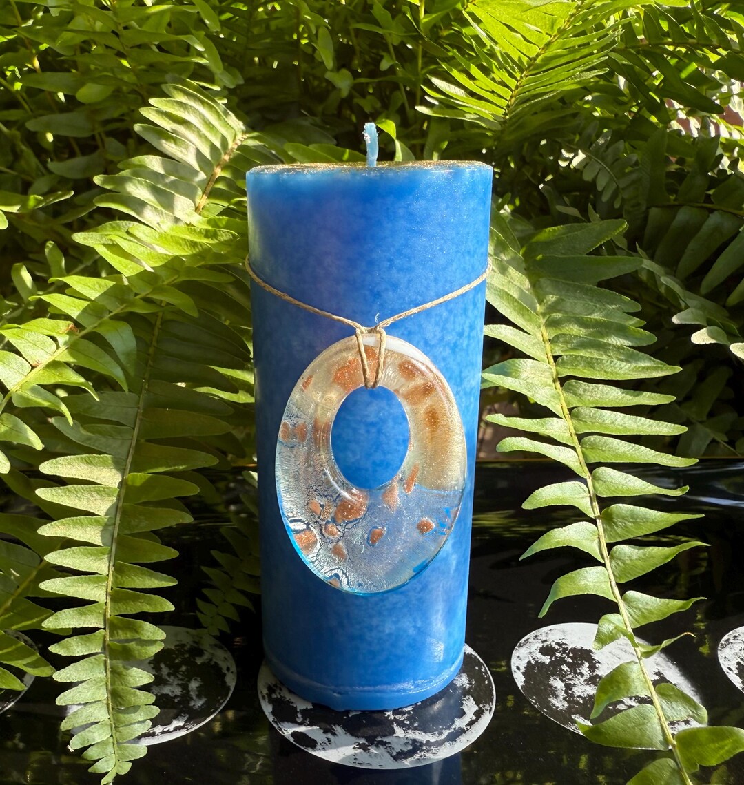 SEA WITCH Spell Candle. for Water Magic, Moon Magic, & Working With the ...