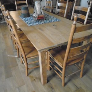 Farmhouse Table, Harvest Table, Primitive Table, Antique Table, Rustic ...