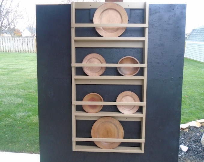 Plate Rack Wall Mounted, Plate Shelf, Hanging Plate Shelf, Farmhouse ...