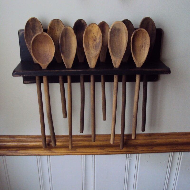 Wall Mounted Spoon Holders - Etsy