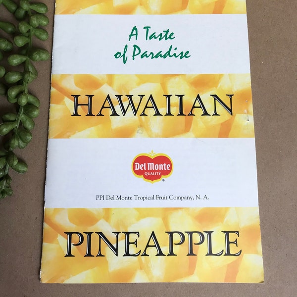 Hawaii Recipe Book - Etsy