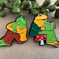 Frog Wizard Hard Enamel Pin - Etsy