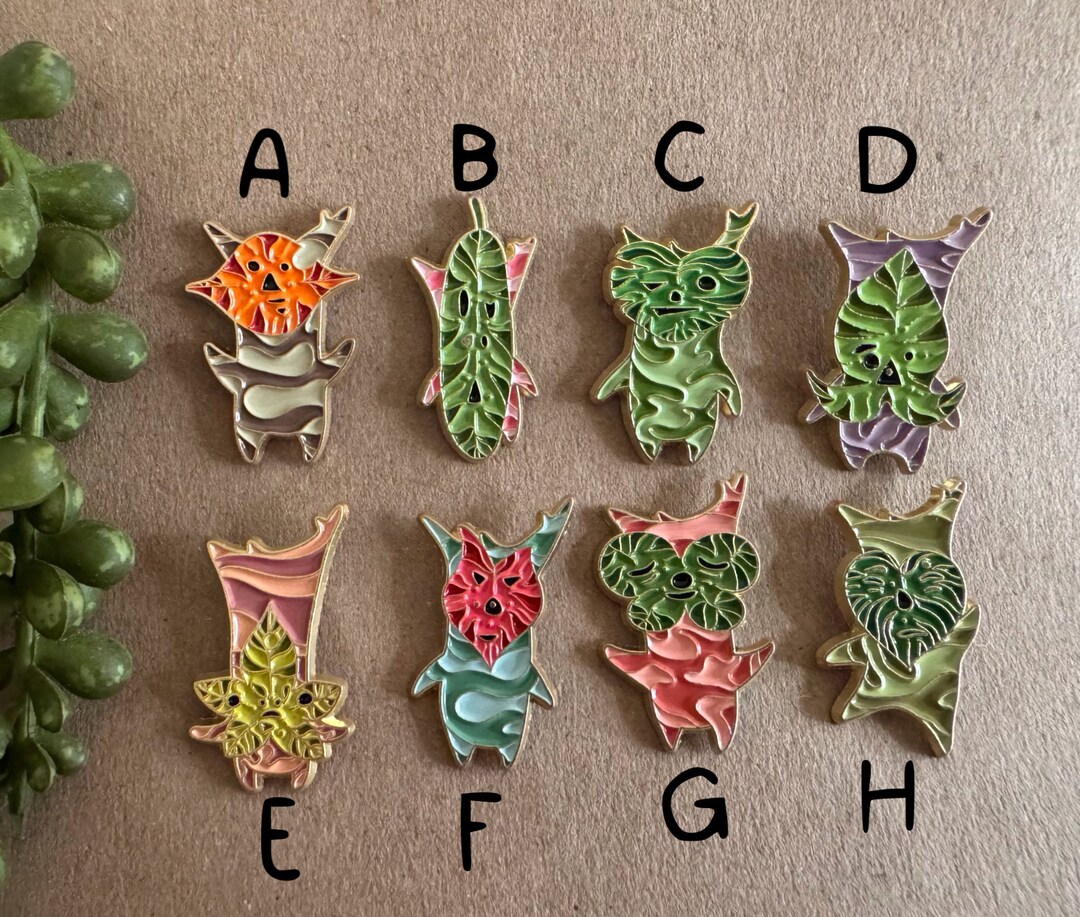 Korok Enamel Pins ~ Pick Your Favorite ~ Legend of Zelda / Breath of ...