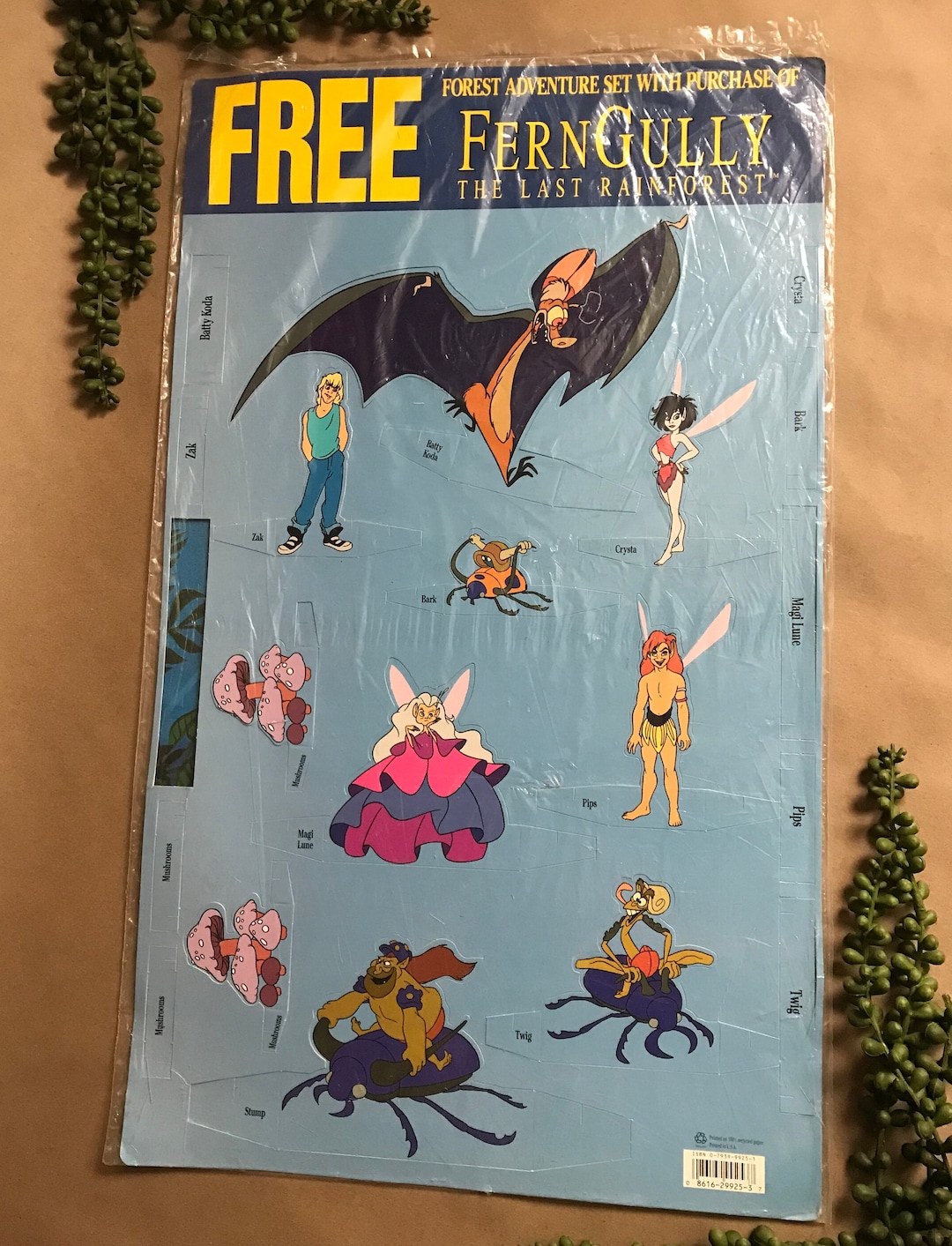 Fern Gully: the Last Rainforest Cardboard Forest Adventure Play Set ...