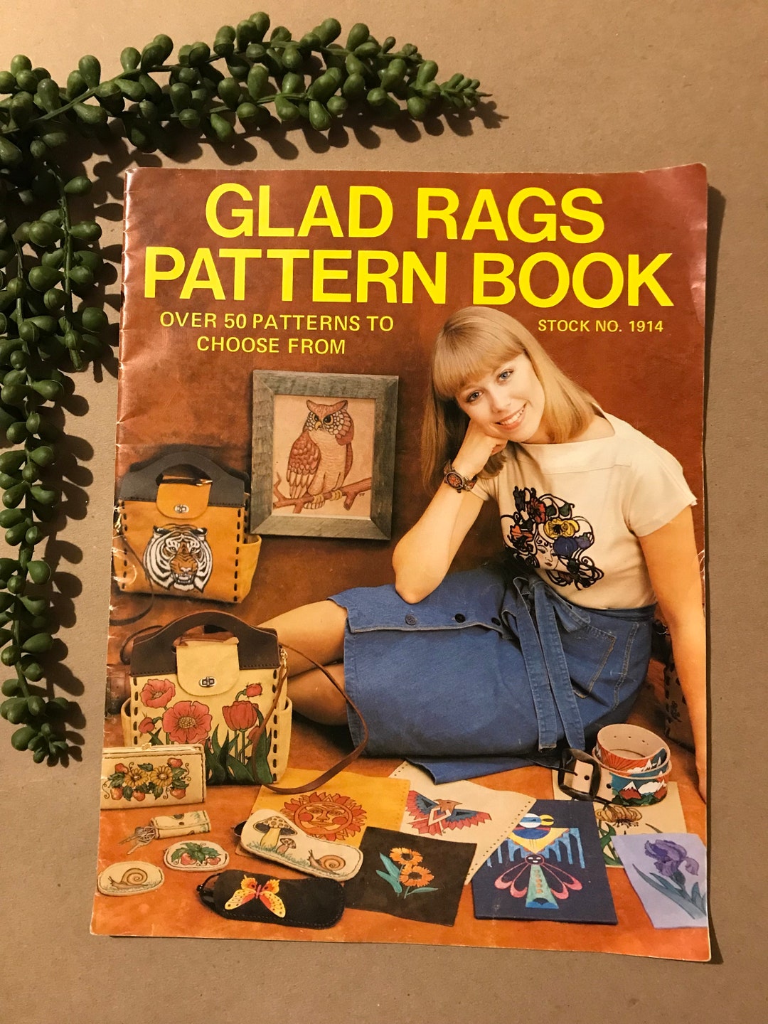 Glad Rags Pattern Book: Stock No. 1914 ~ Vintage 1977 ~ Tandy Leather ...