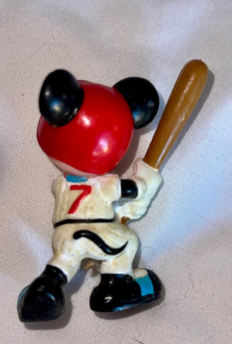Mickey Mouse 1980’s Figure by Applause-baseball Player - Etsy