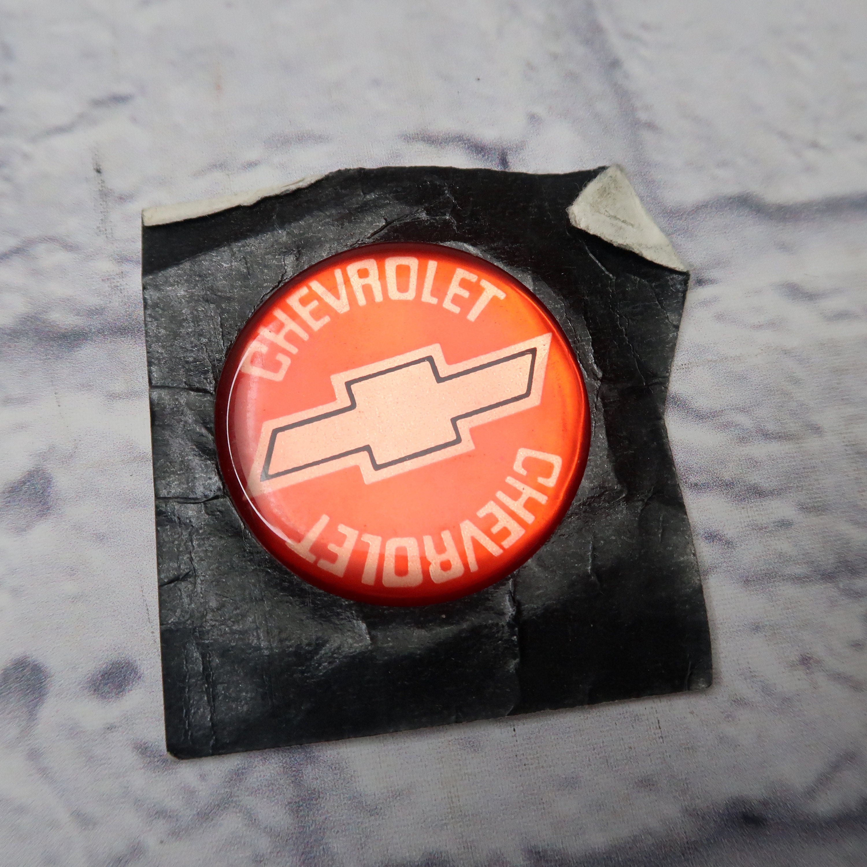 Vintage Round Sticker Chevrolet Hubcap Emblem B4a - Etsy