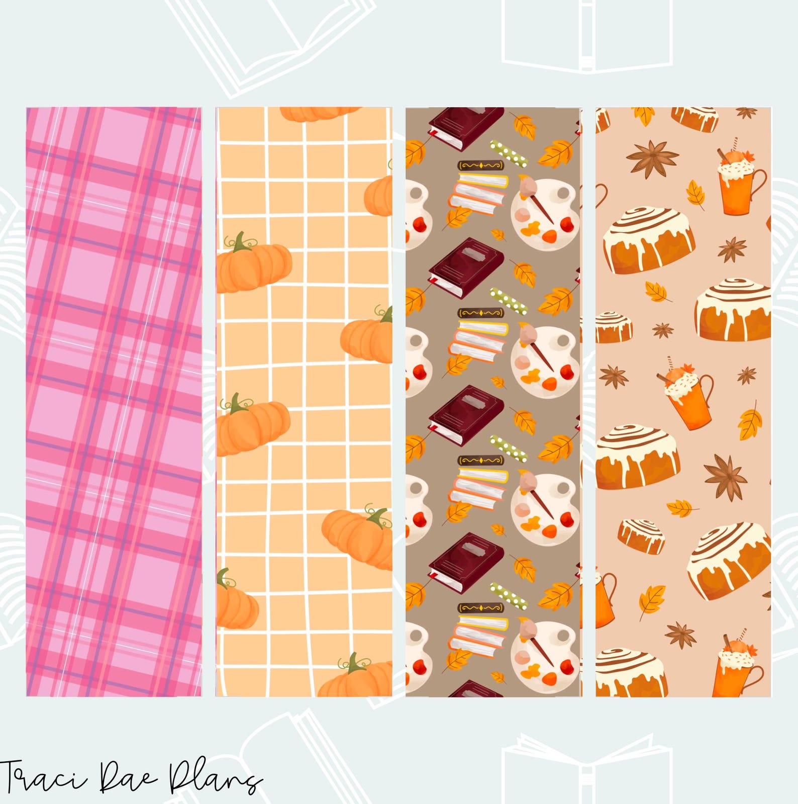 Printable Bookmark Bundle - Cozy Fall - Etsy