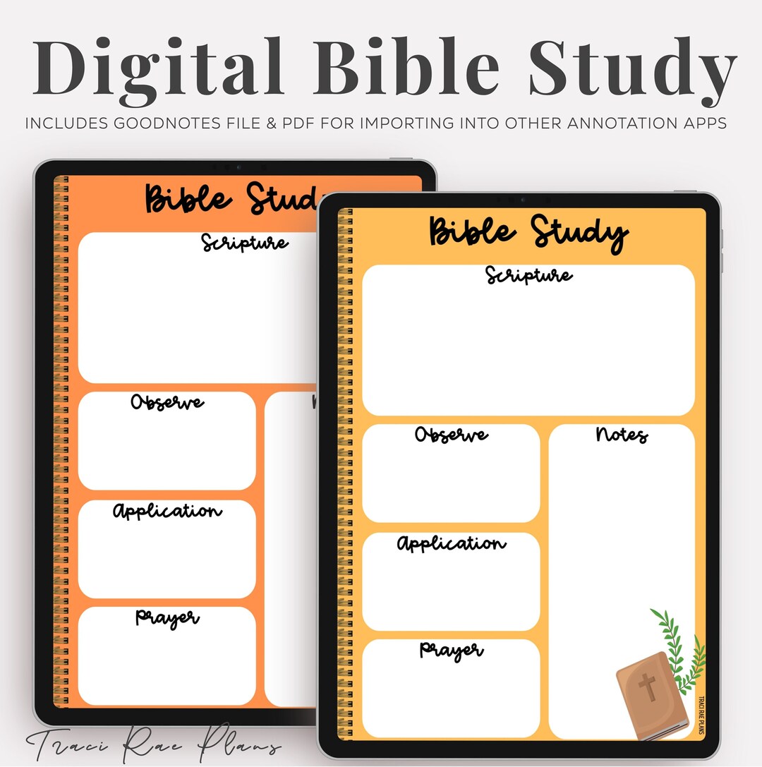 Digital/printable Bible Study - Digital & PDF - Etsy