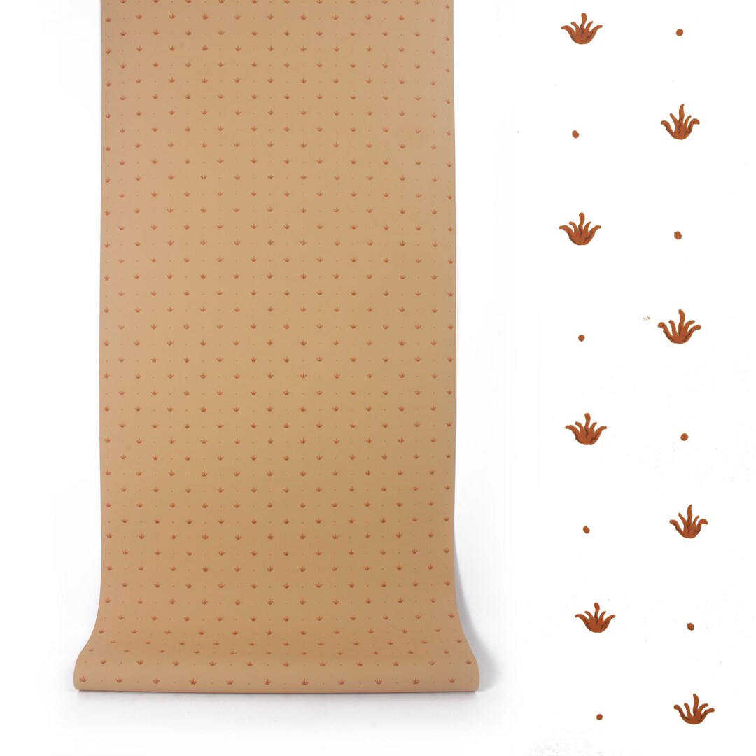 Brunschwig & Fils Vintage Wall Paper - "atami" Tan Designed by Pat ...