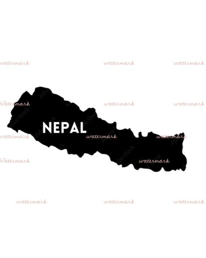 Nepal Pngs With Country Names - Etsy