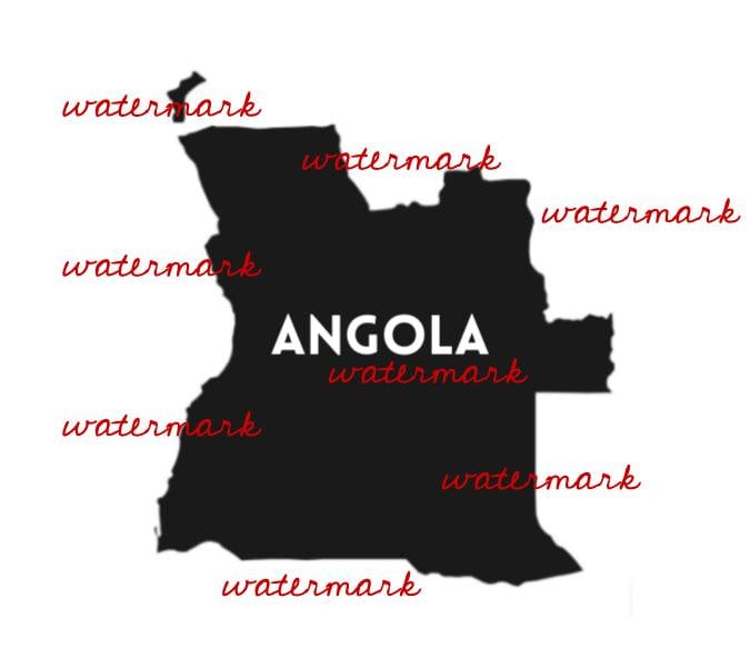 Angola Pngs With Country Name - Etsy
