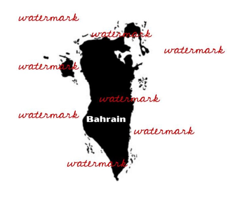 Bahrain Pngs With Country Names - Etsy
