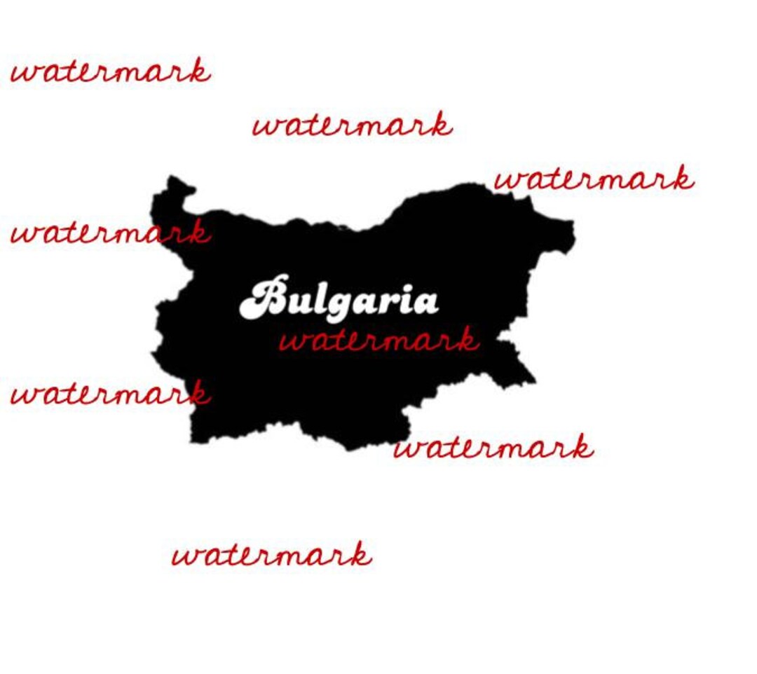 Bulgaria Pngs With Country Names - Etsy
