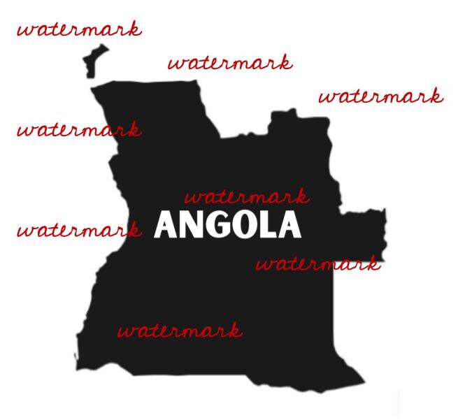 Angola Pngs With Country Name - Etsy