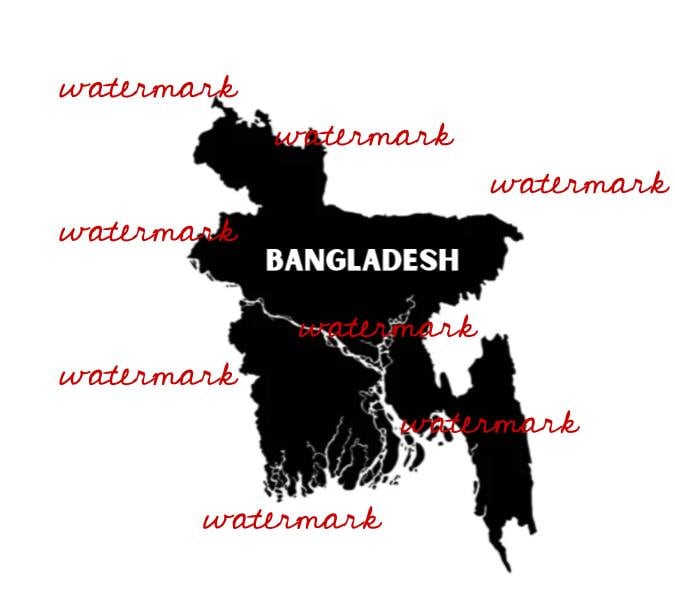 Bangladesh PNG With Country Names - Etsy