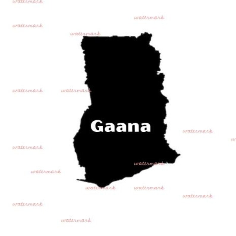 Ghana Pngs With Country Names - Etsy
