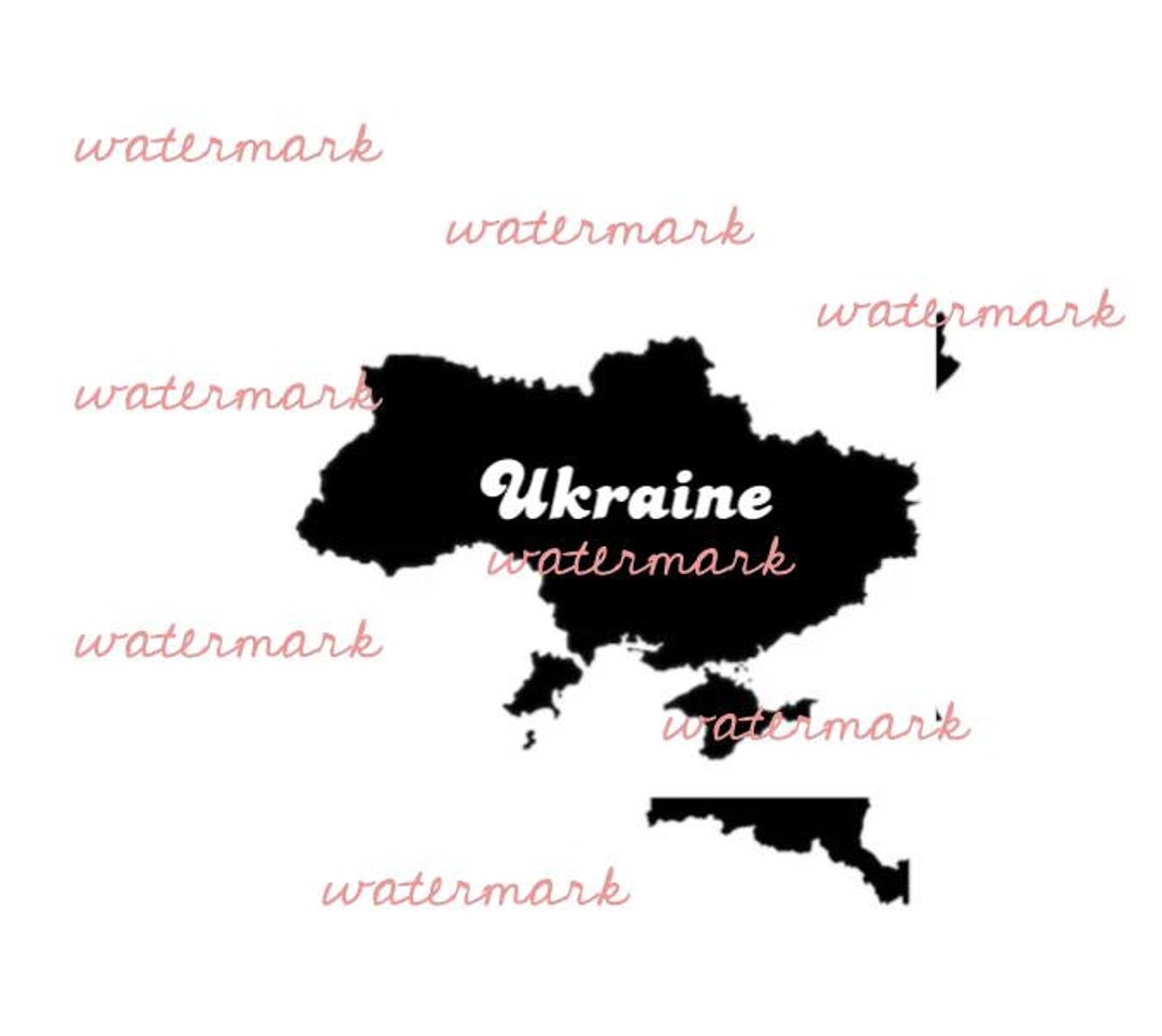 Ukraine Pngs With Country Names - Etsy