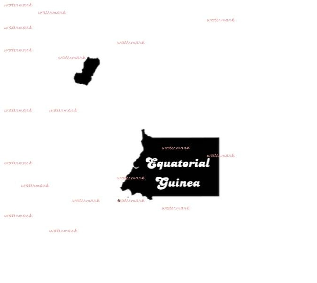 Equatorial Guinea Pngs With Country Names - Etsy