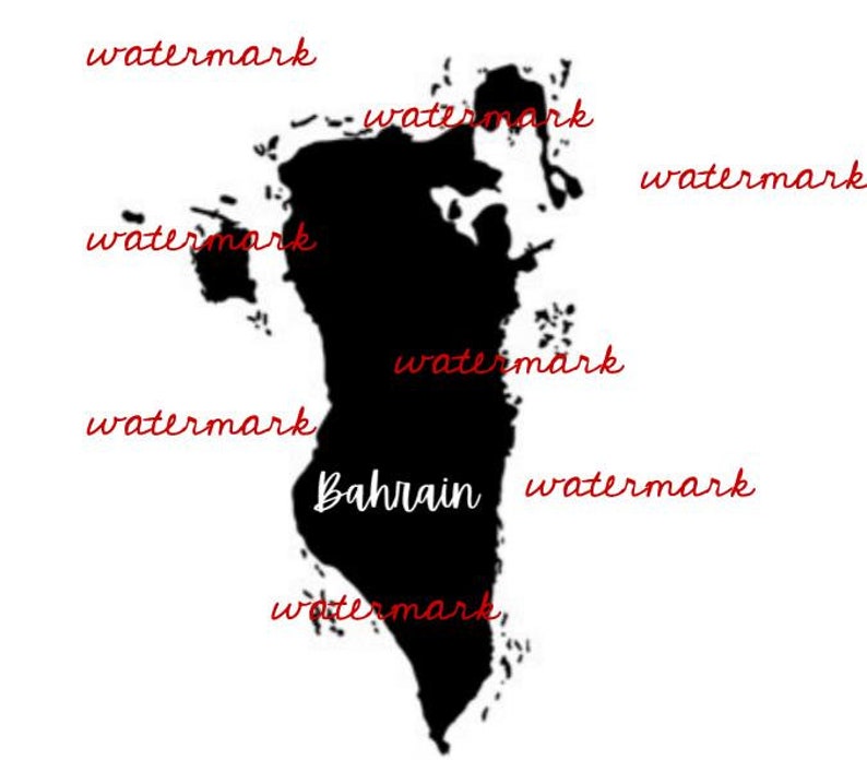 Bahrain Pngs With Country Names - Etsy