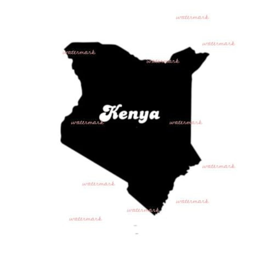 Kenya Pngs With Country Name - Etsy