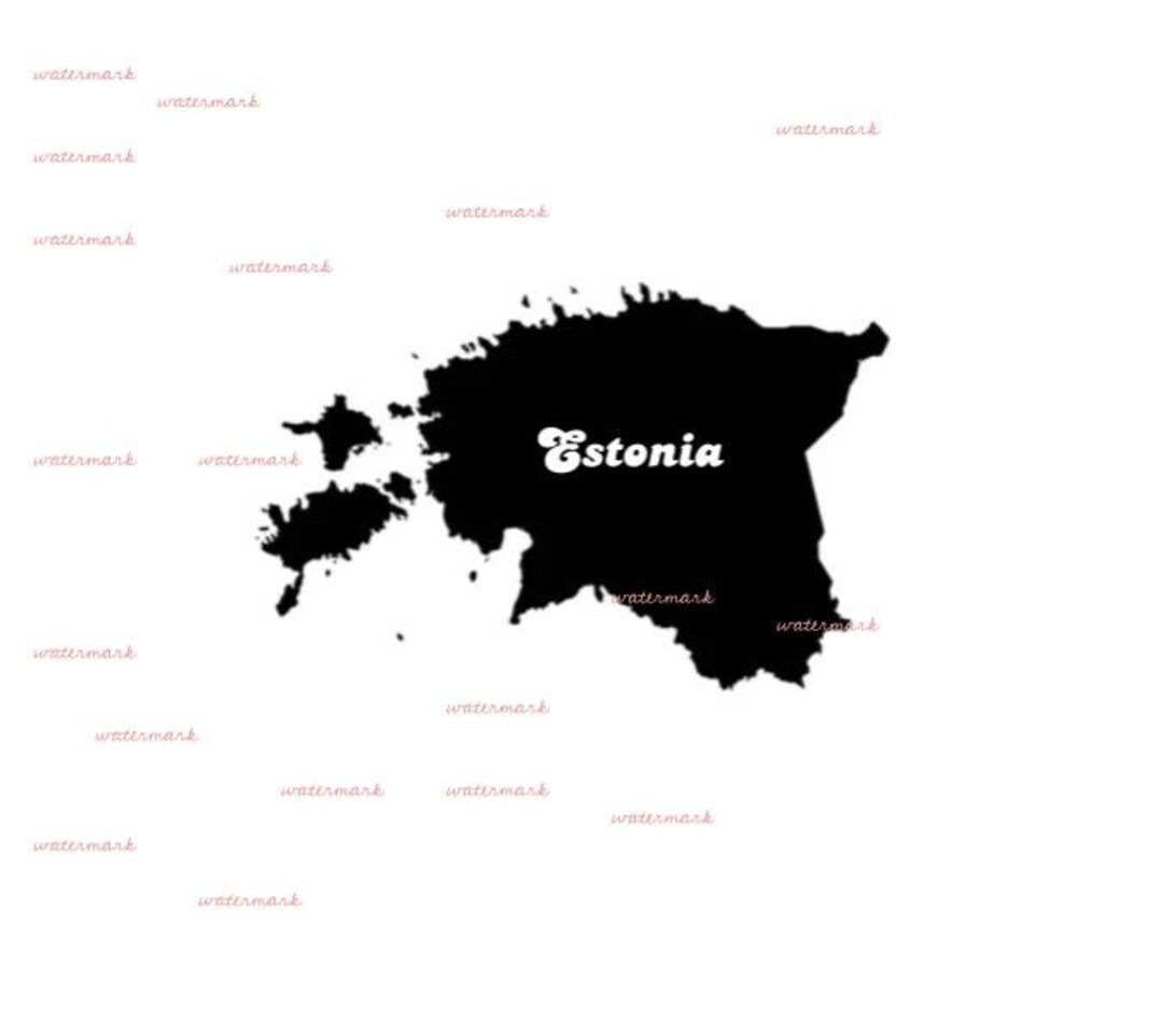 Estonia Pngs With Country Names - Etsy